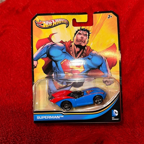 Hot Wheels | Other | Superman Hot Wheels Car | Poshmark